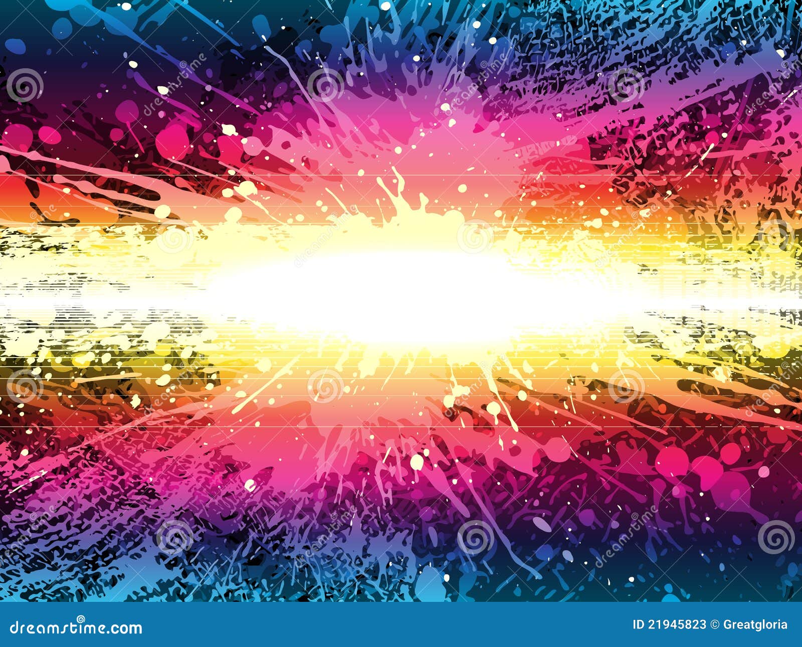 Glowing splash, vector stock vector. Illustration of eps10 - 21945823