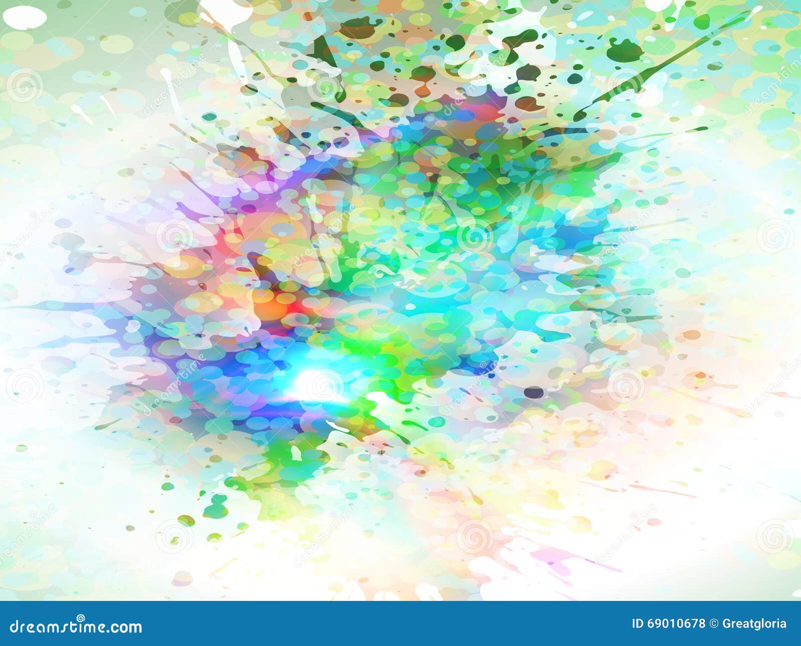 Glowing splash, vector stock vector. Illustration of dynamic - 69010678
