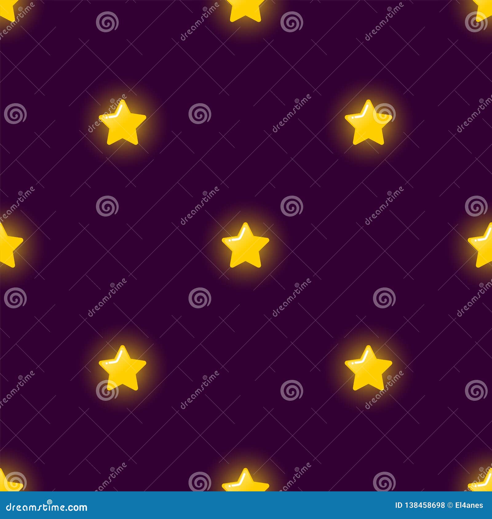 Glowing stars. Vector stock vector. Illustration of blurred - 138458698