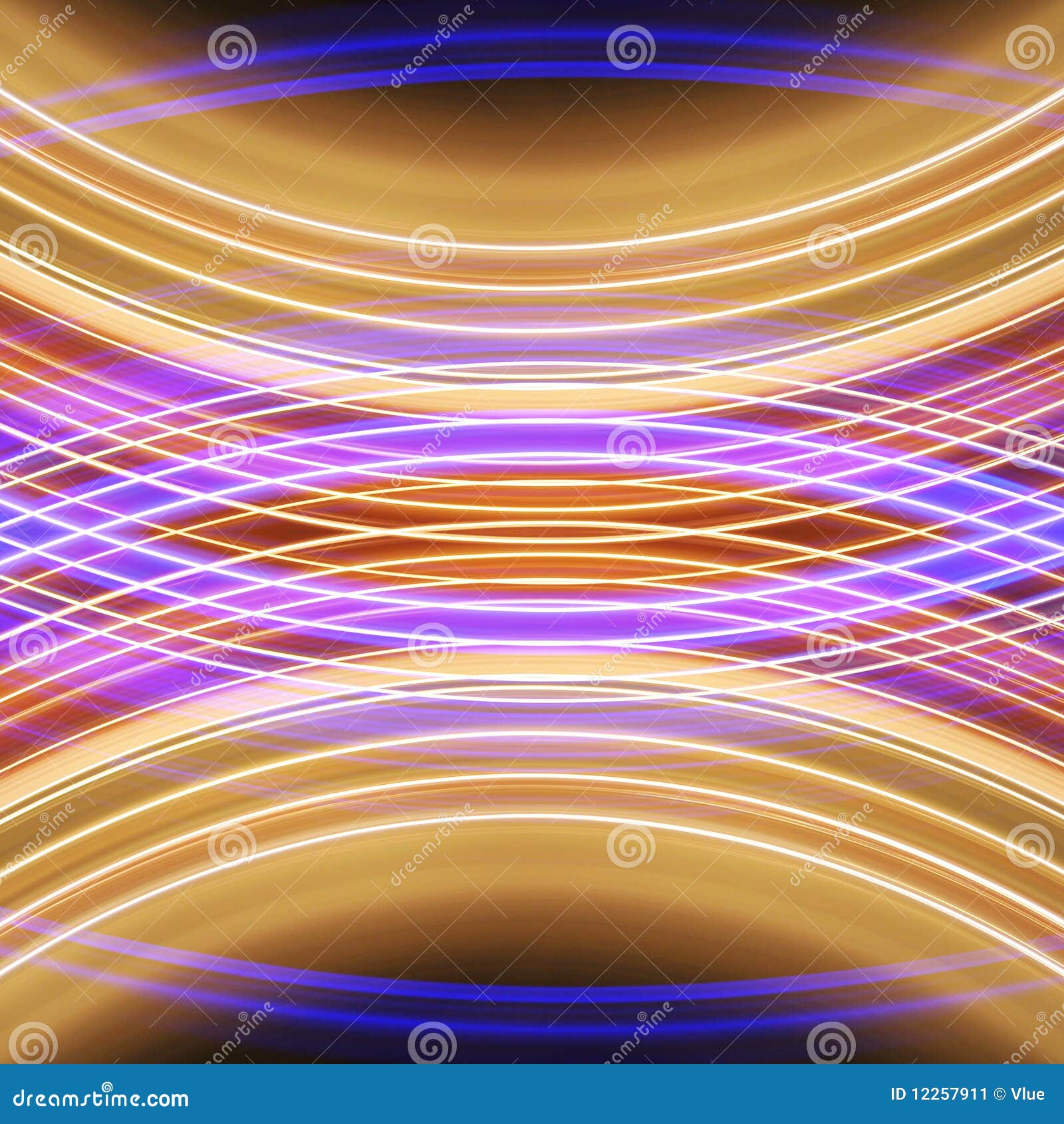 Glowing Stripes of Streaks of Light Bands Stock Illustration ...