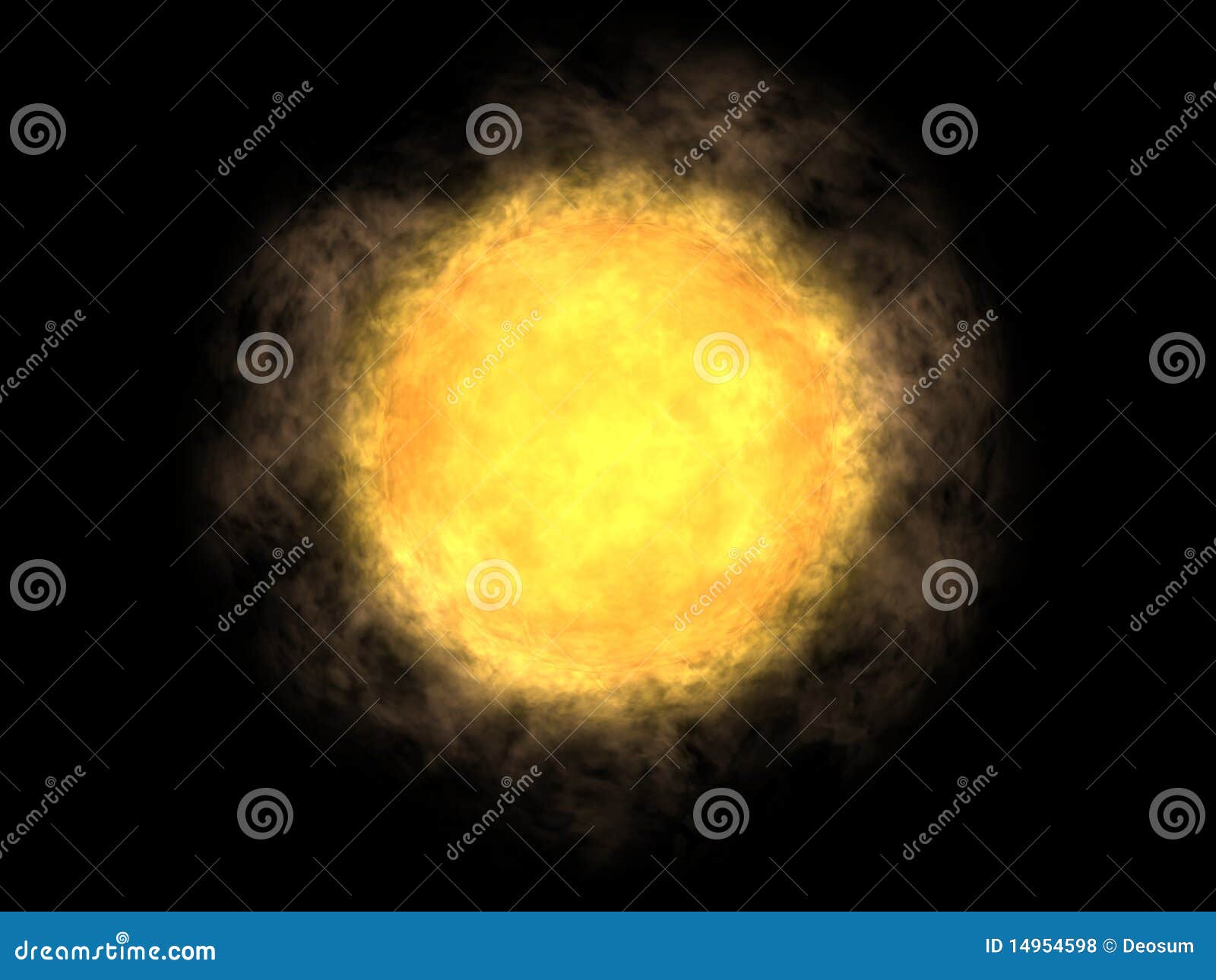Glowing Sun stock illustration. Illustration of sunny - 14954598