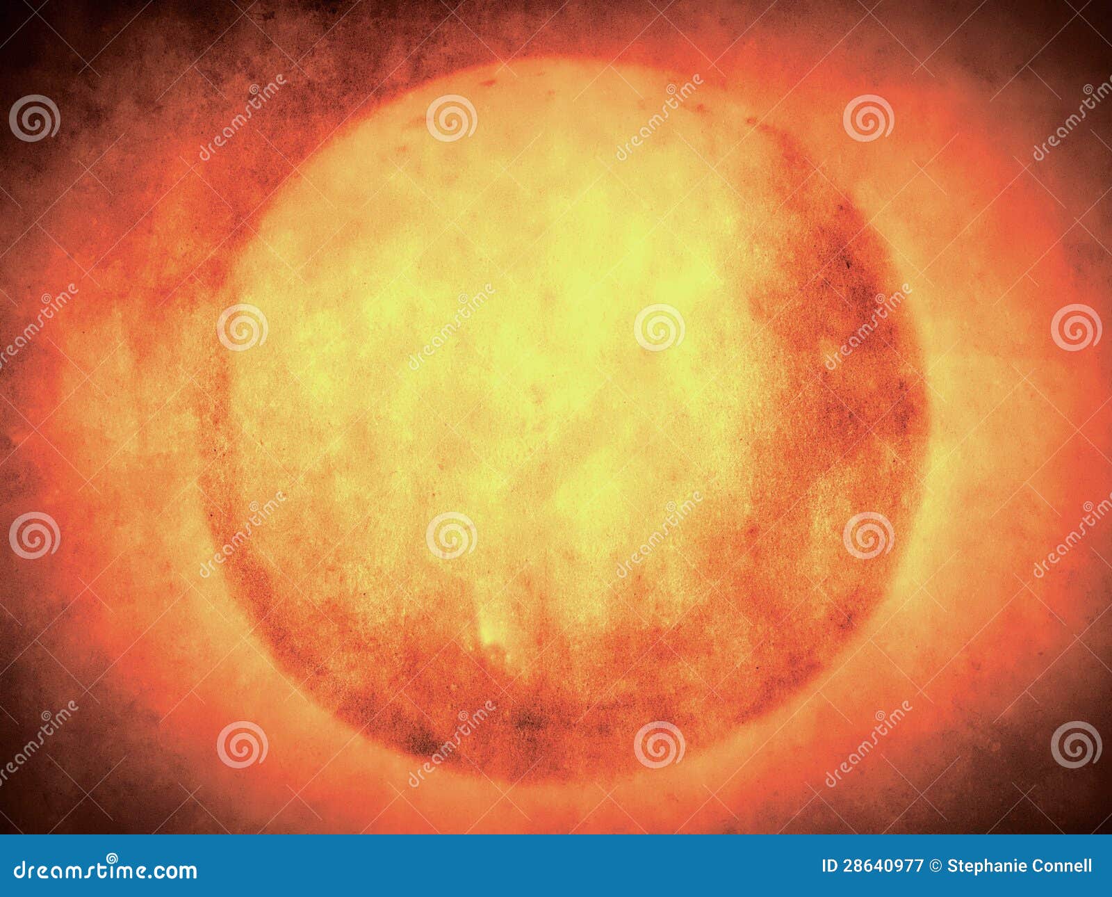 Glowing Sun stock illustration. Illustration of vignette - 28640977