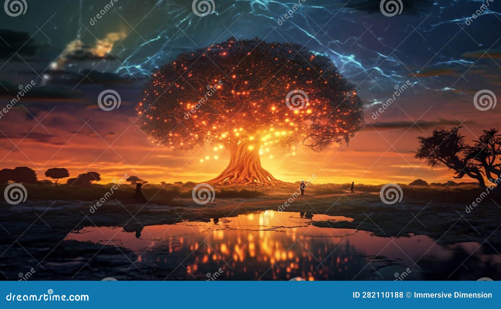 Yggdrasil Radiant Tree Of Life. Glowing Ancient Tree Of Life Symbol Of ... Yggdrasil Radiant Tree Of Life. Glowing Ancient Tree Of Life Symbol Of ...
