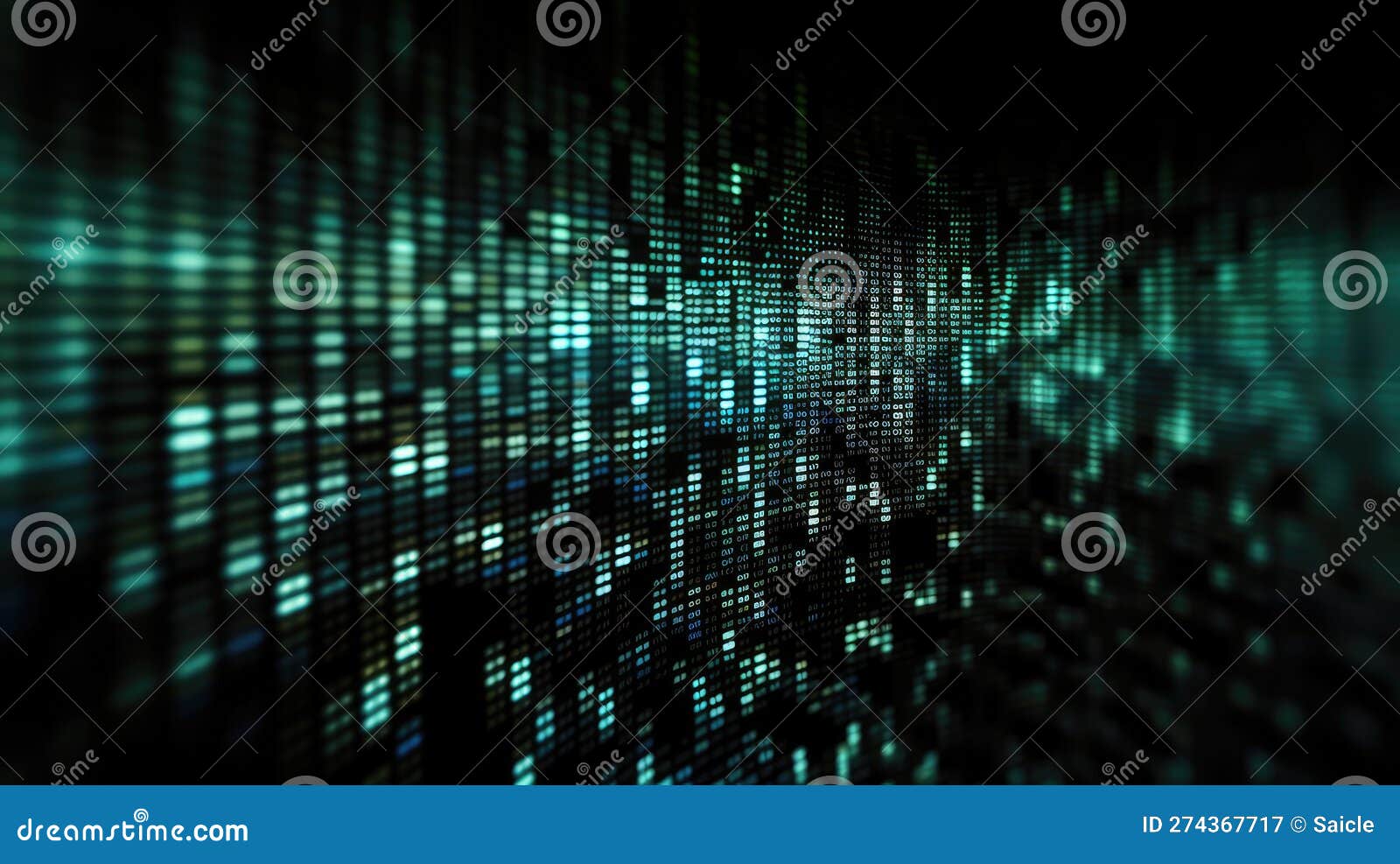 Glowing Tech Mandala Intensity Map Royalty-Free Stock Image ...