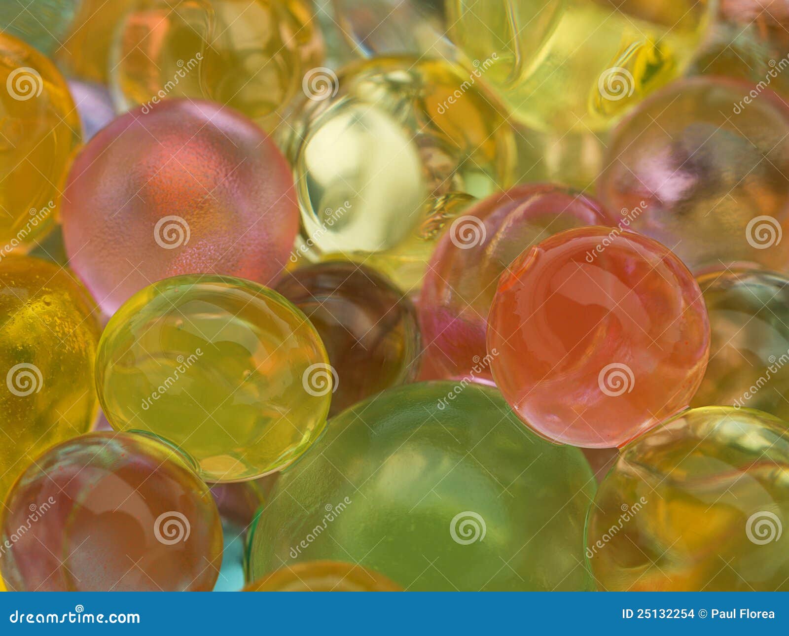 Glowing Translucent Colored Balls Stock Photo - Image of pattern, balls ...