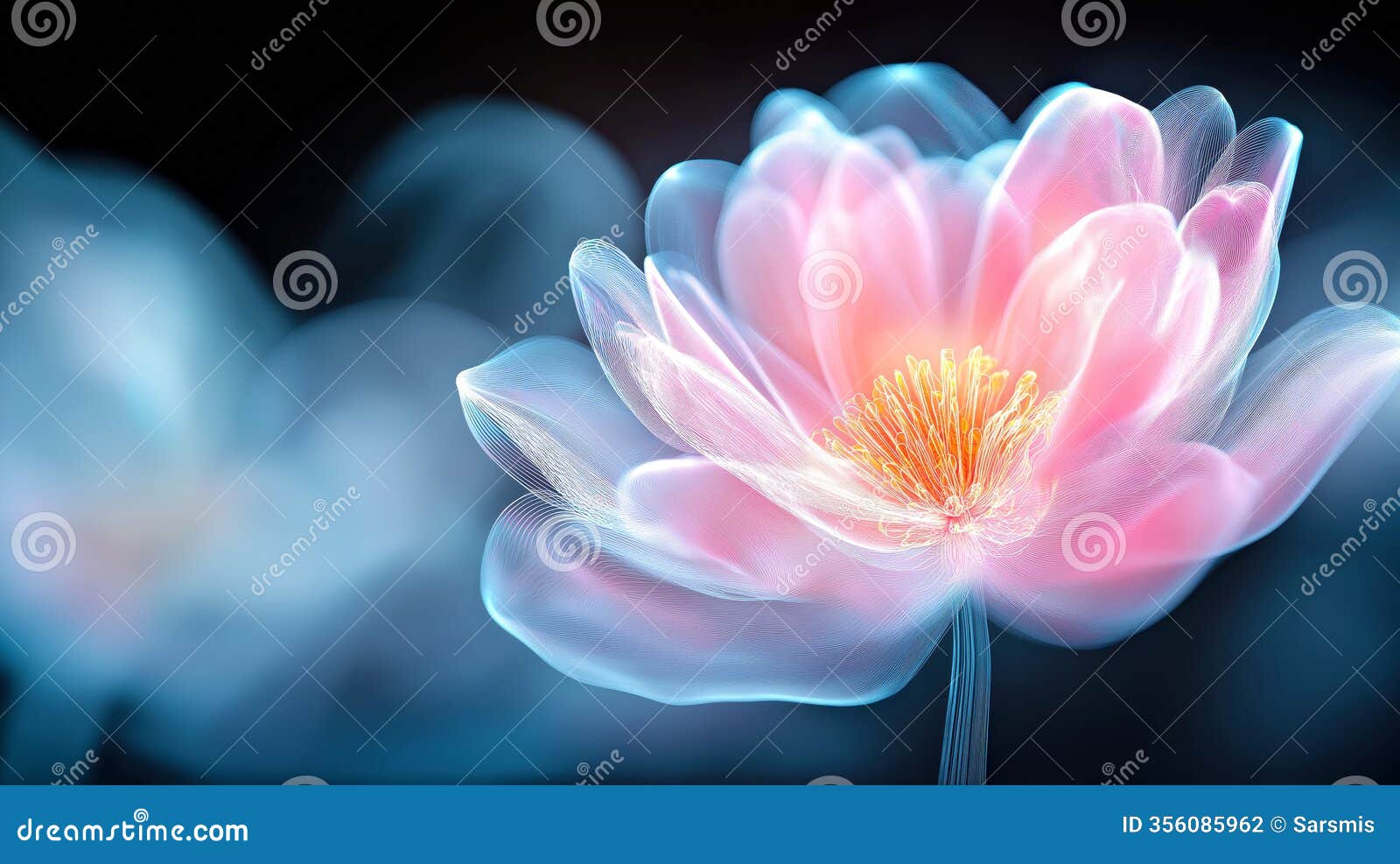 Translucent Pink Bubbles Floating In Soft-focus Abstract Background ...