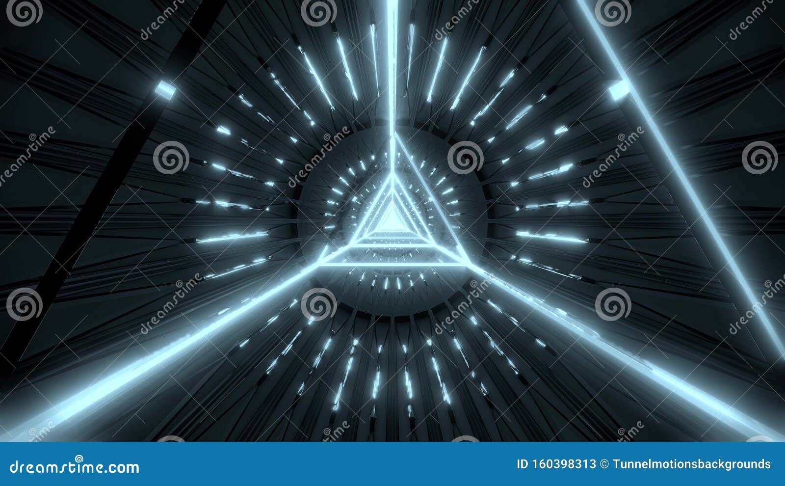 Glowing Triangle Astract Wireframe Silver 3d Illustration Design, Stock ...