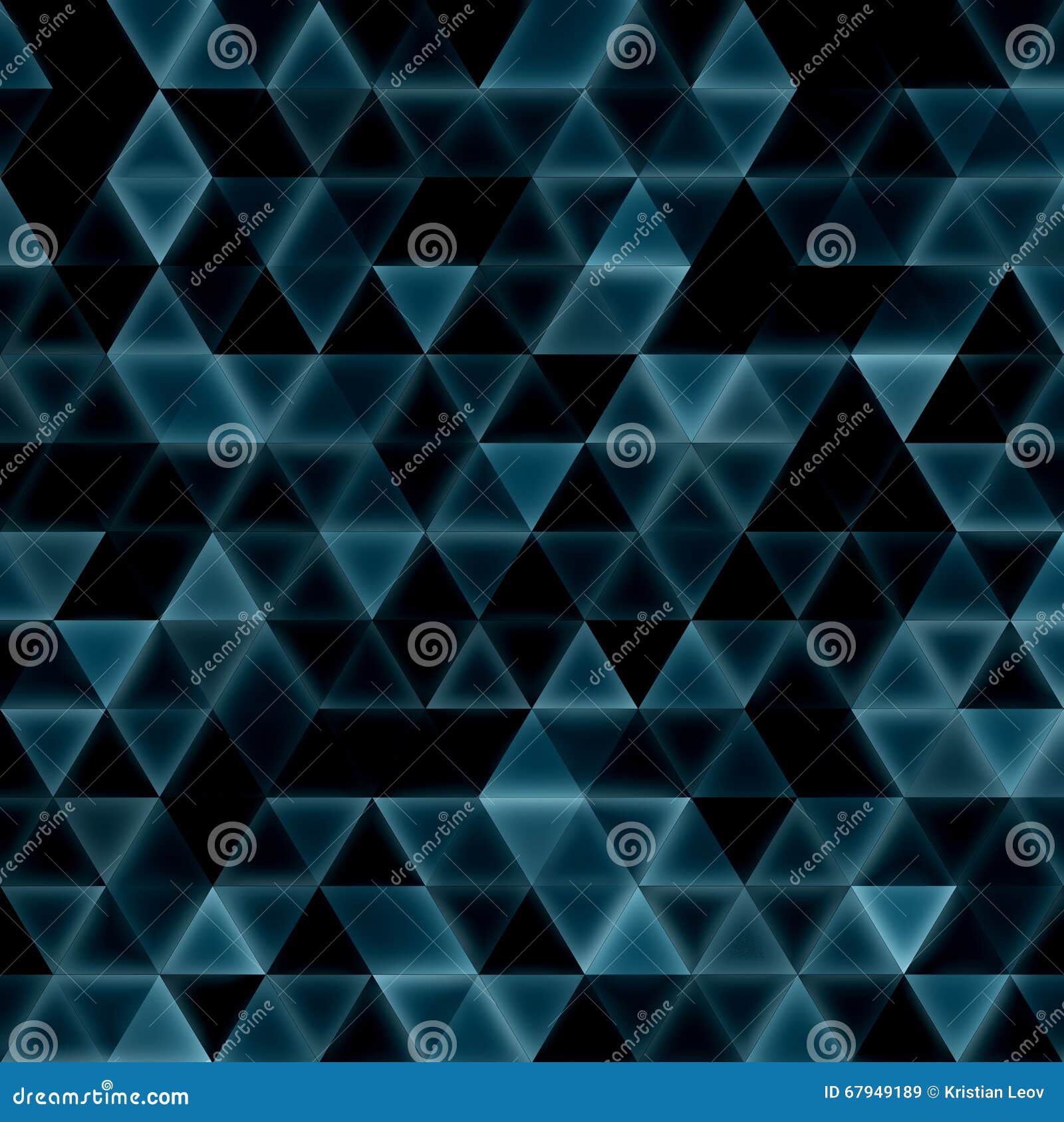 Glowing triangle design stock illustration. Illustration of creative ...