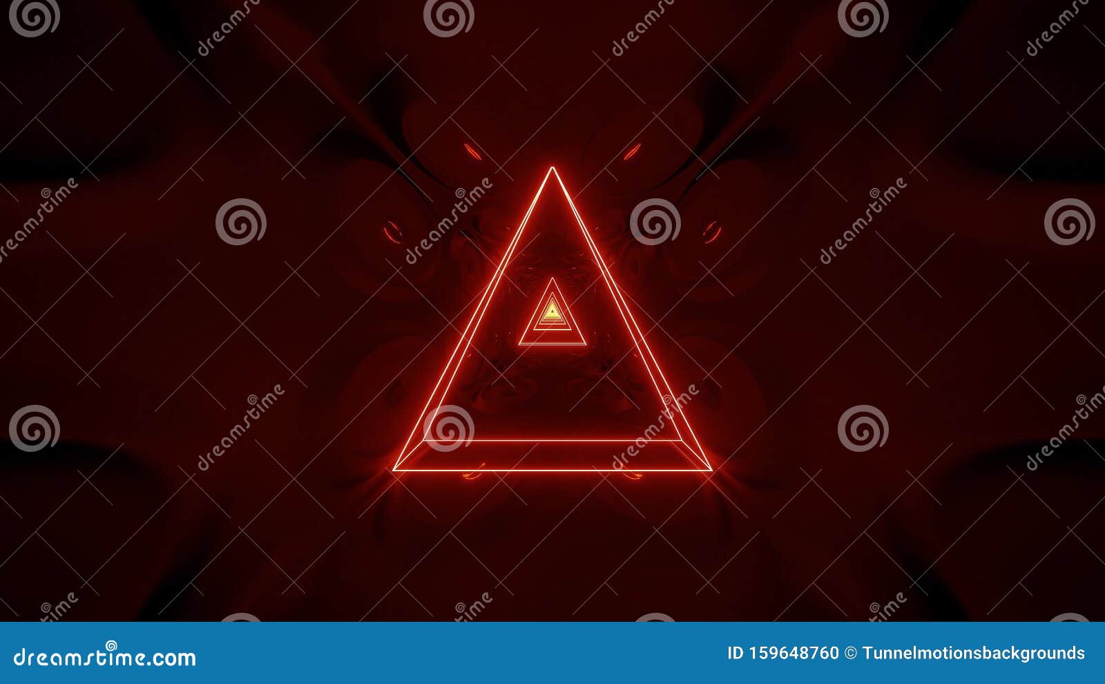 Glowing Triangle Wireframe Design 3d Illustration Background Wallpaper ...