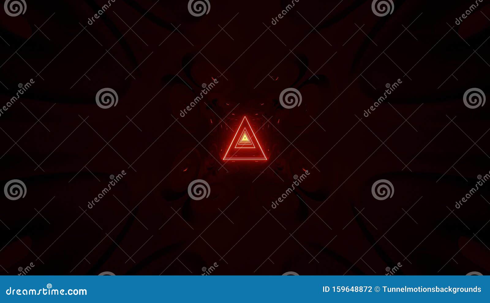 Glowing Triangle Wireframe Design 3d Illustration Background Wallpaper ...