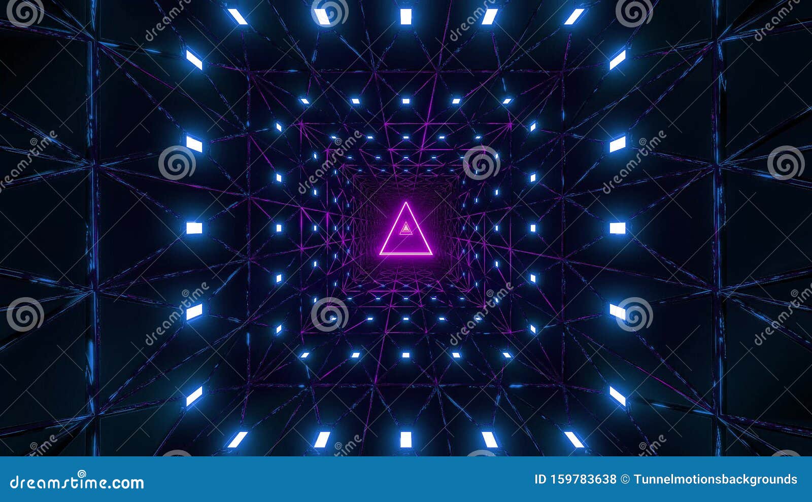 Glowing Triangle Wireframe Design 3d Illustration Background Wallpaper ...