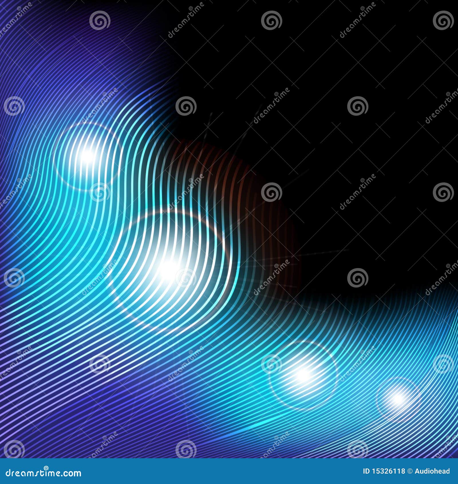 Glowing Waves stock vector. Illustration of element, design - 15326118