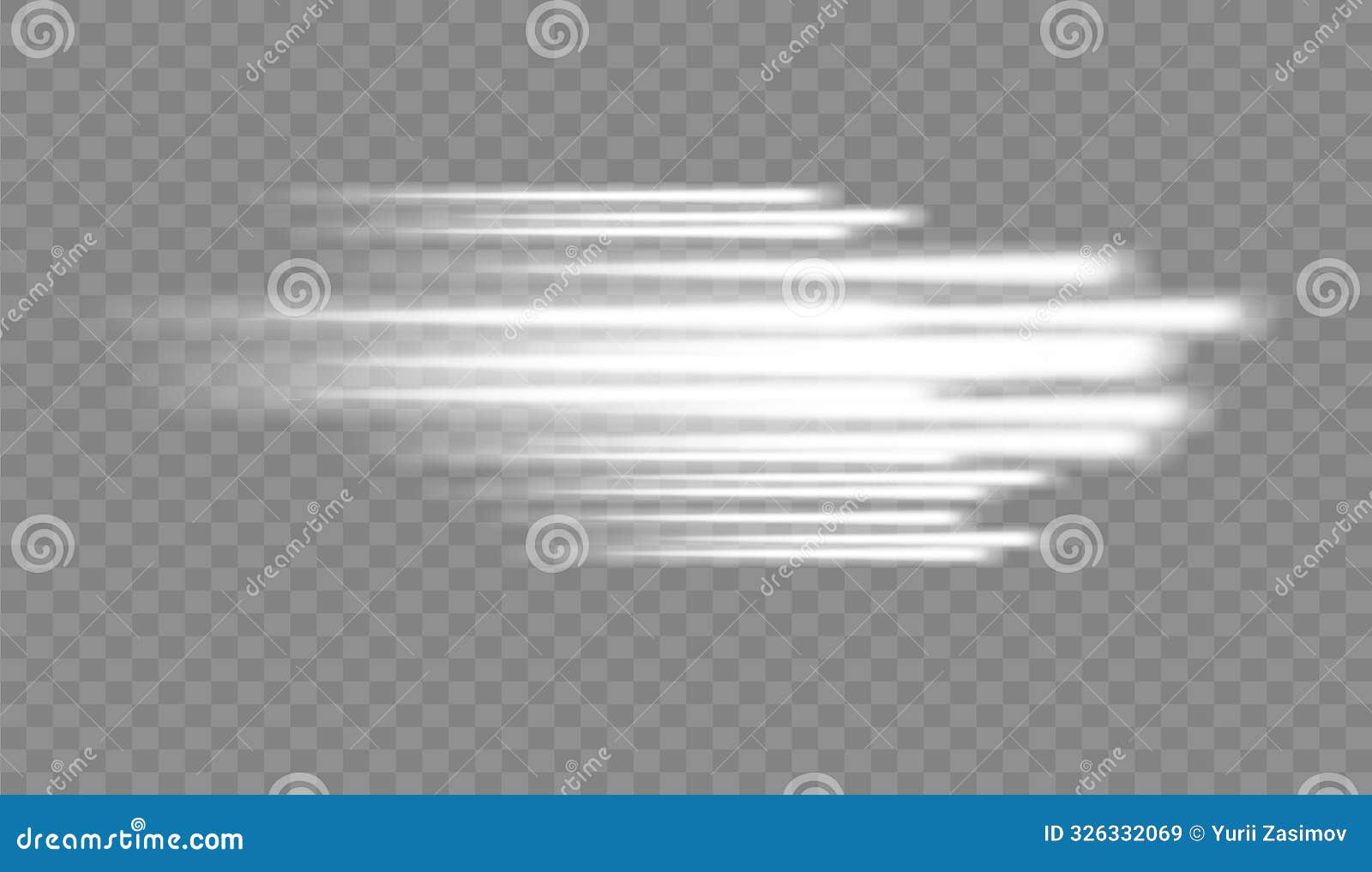 Glowing White Speed Lines. Motion High Speed Speed and Blur. Dynamic ...