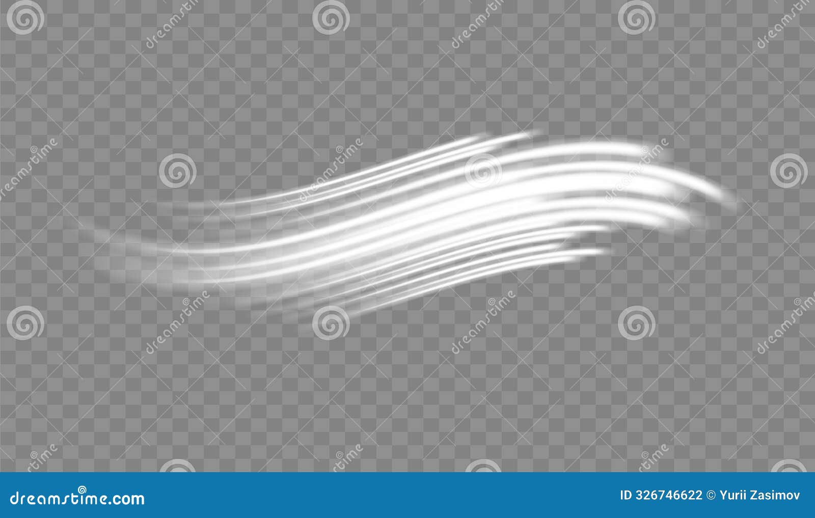 Glowing White Speed Lines. Motion High Speed Speed and Blur. Dynamic ...