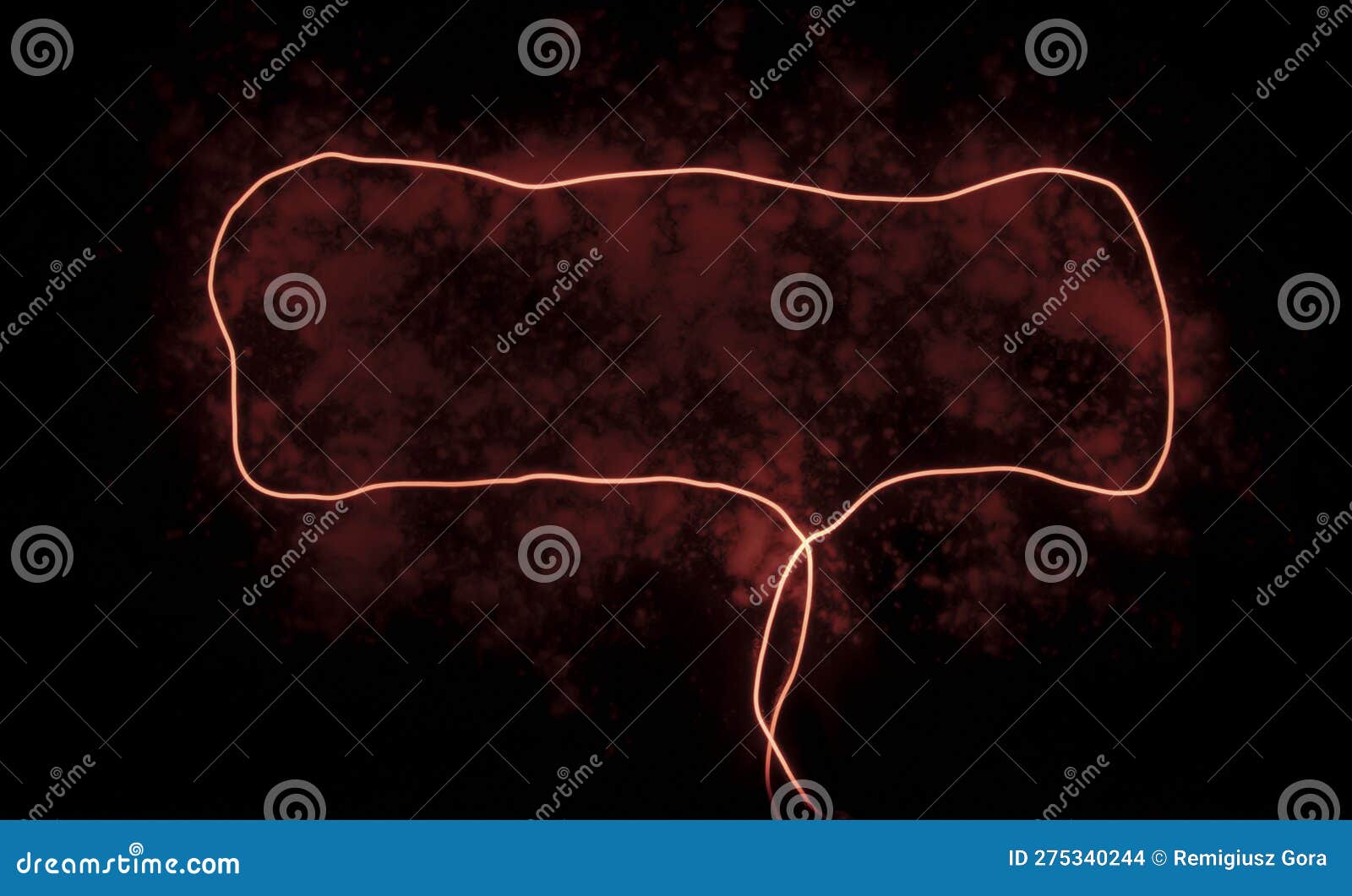 Glowing Wire in the Dark. Red-hot Wire Stock Photo - Image of glow ...
