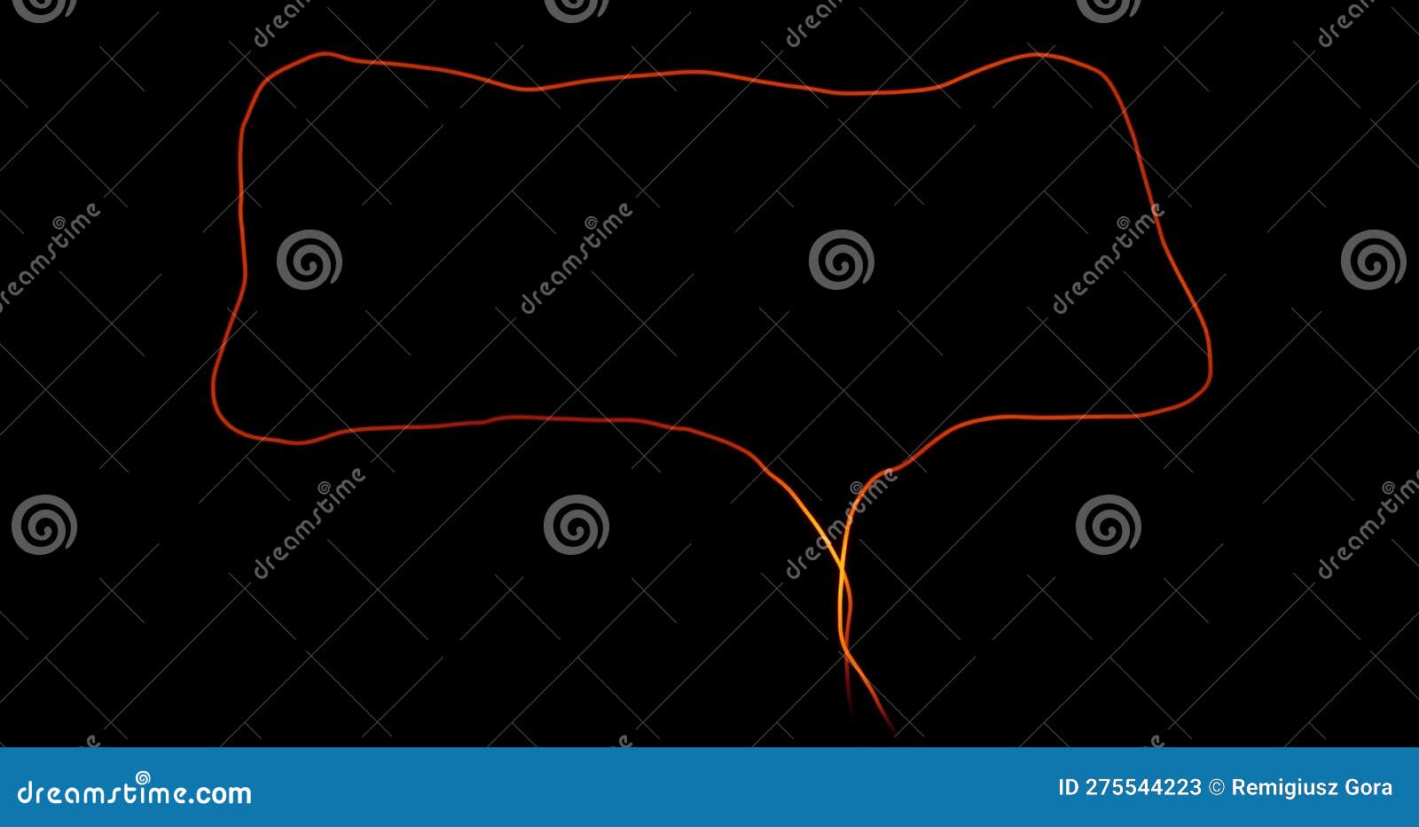 Glowing Wire in the Dark. Red-hot Wire Stock Image - Image of electric ...