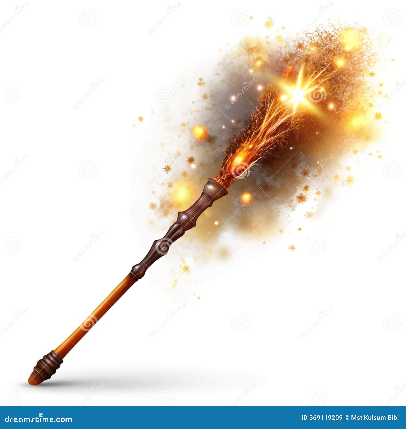 Glowing Wizard Spellbook With Floating Magic Symbols Stock Photography ...