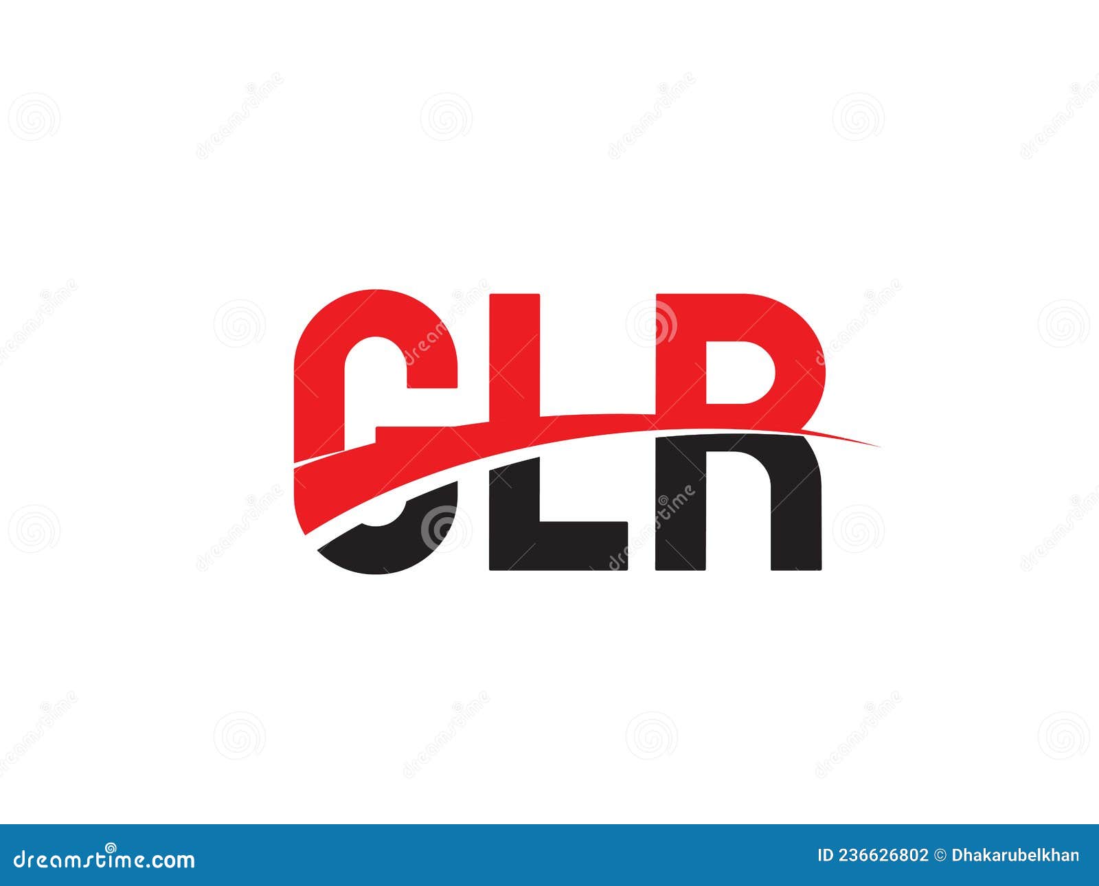 GLR Letter Initial Logo Design Vector Illustration Stock Vector ...