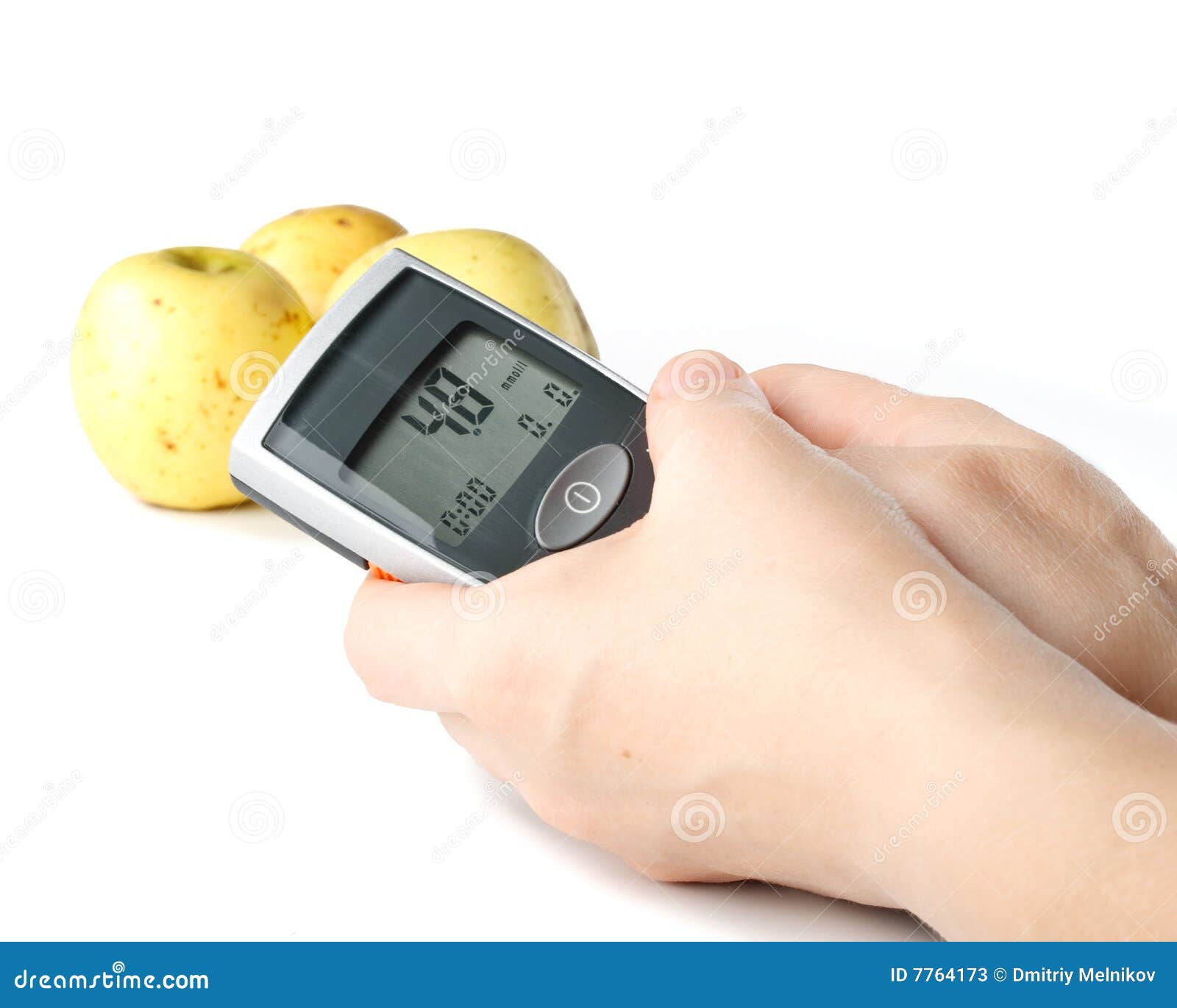 Glucometer stock image. Image of diabetic, glucose, exam - 7764173