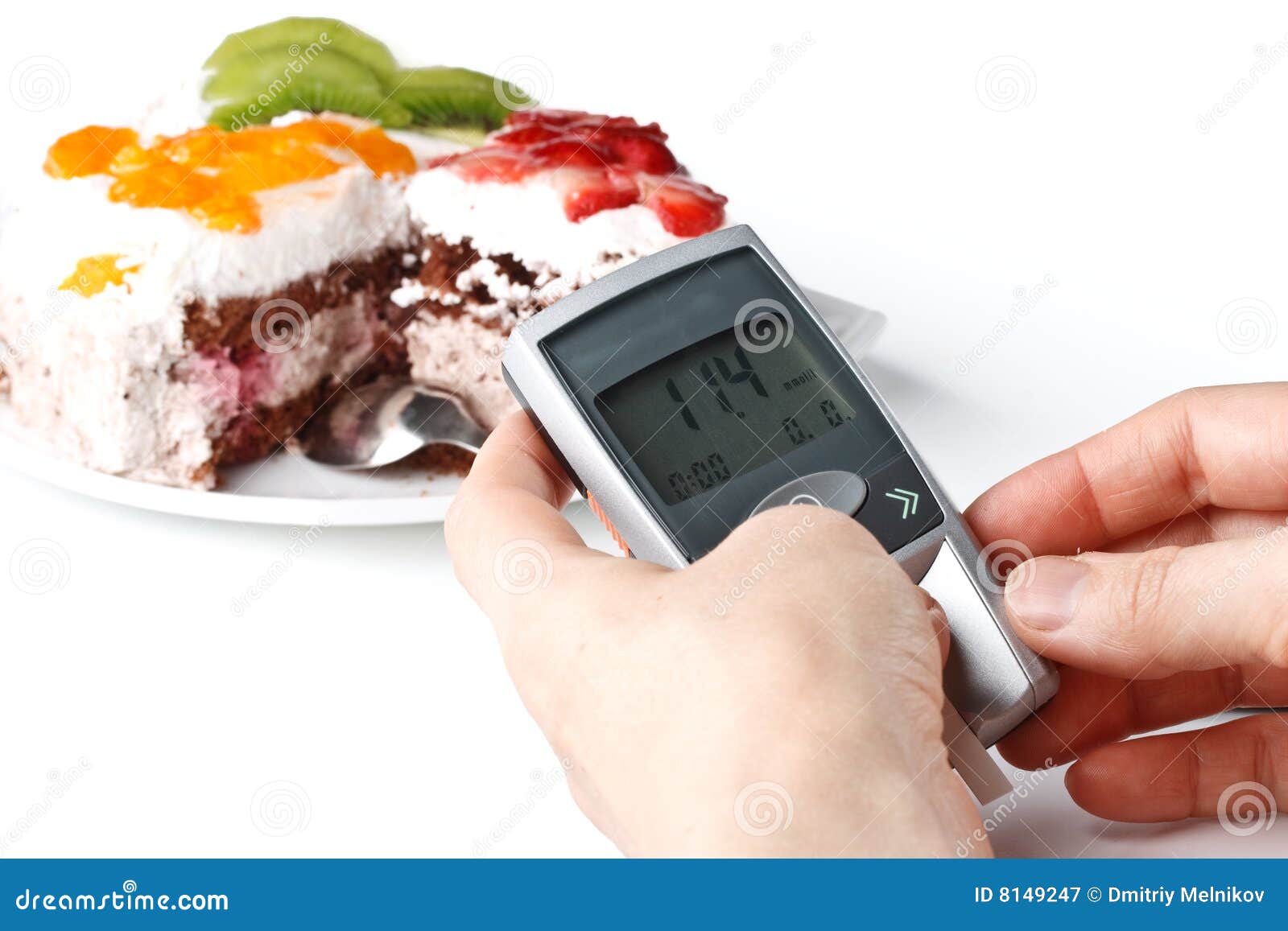 Glucometer stock image. Image of clinical, hemoglobin - 8149247