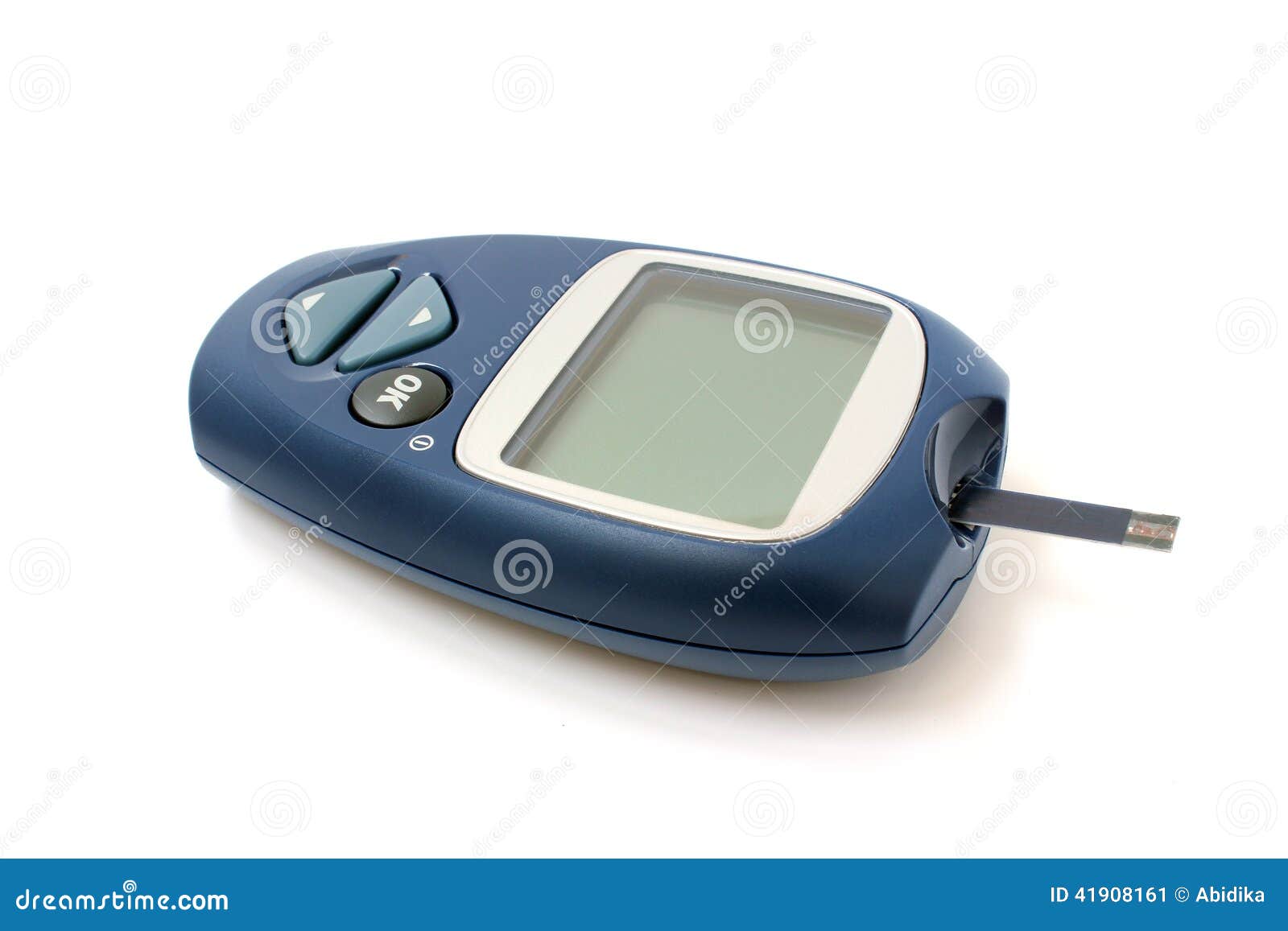 Glucometer closeup stock image. Image of glucose, diabetic - 41908161