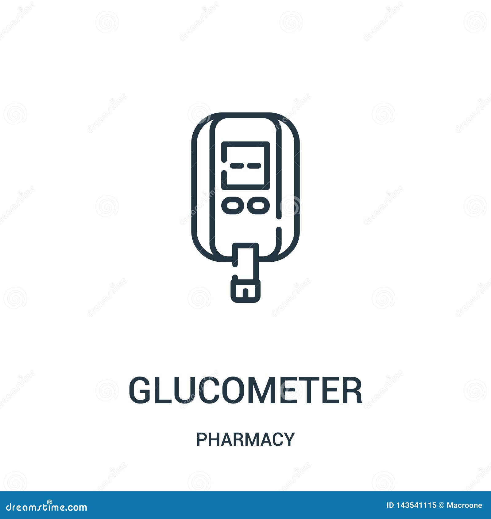 Glucometer Icon. Meter For Check Of Level Of Sugar In Blood. High Level ...