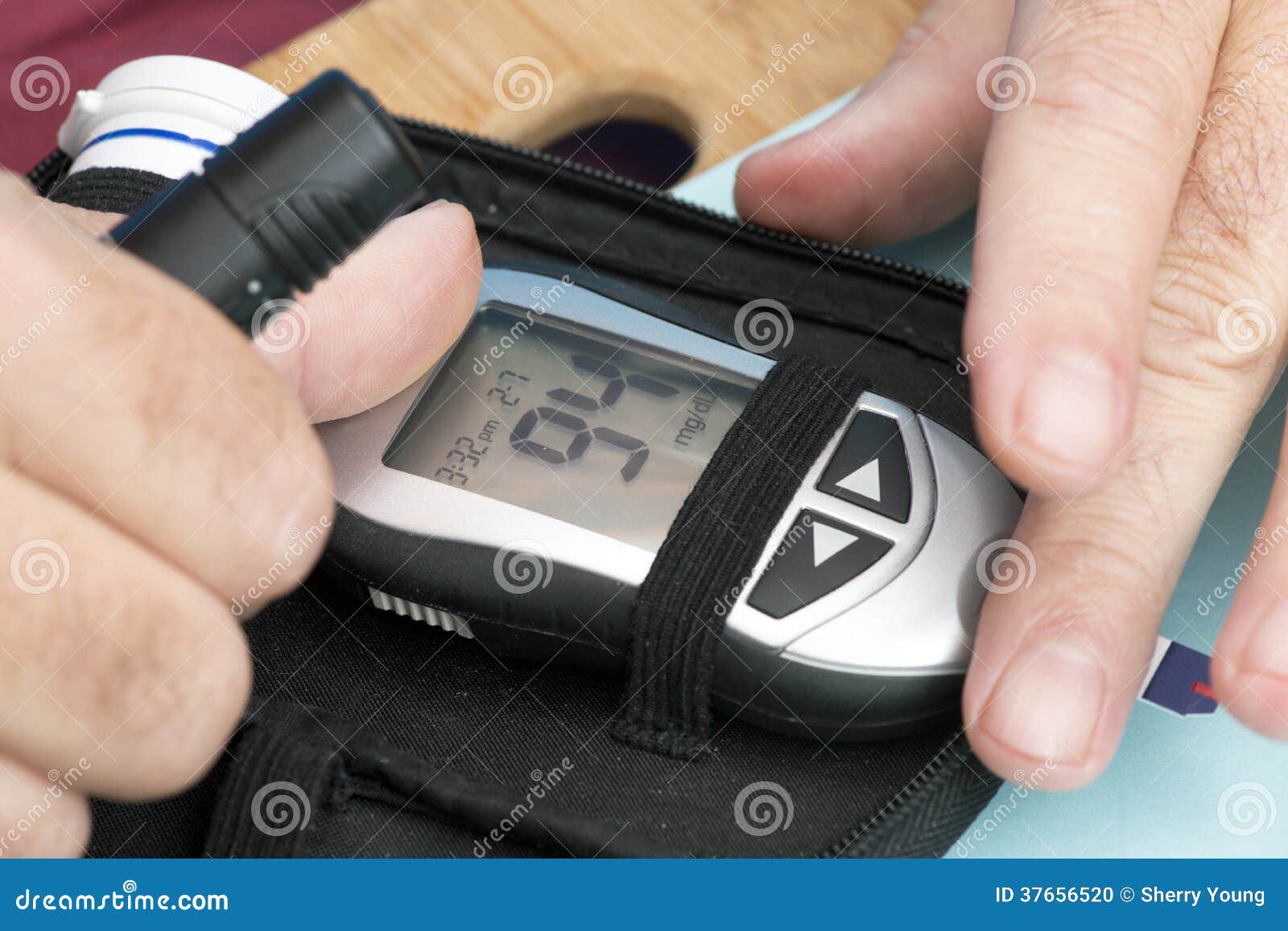 Glucometer stock photo. Image of test, measurement, medical - 37656520