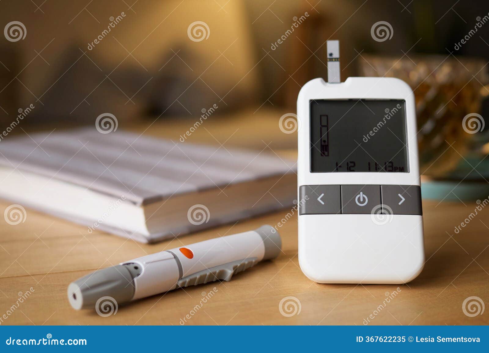 Diabetes Testing Kit Royalty-Free Stock Photography | CartoonDealer.com ...