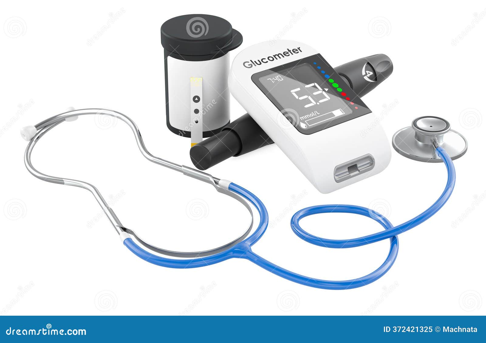 3D Rendering Diabetic Retinopathy Word Complication Of Diabetes Concept ...