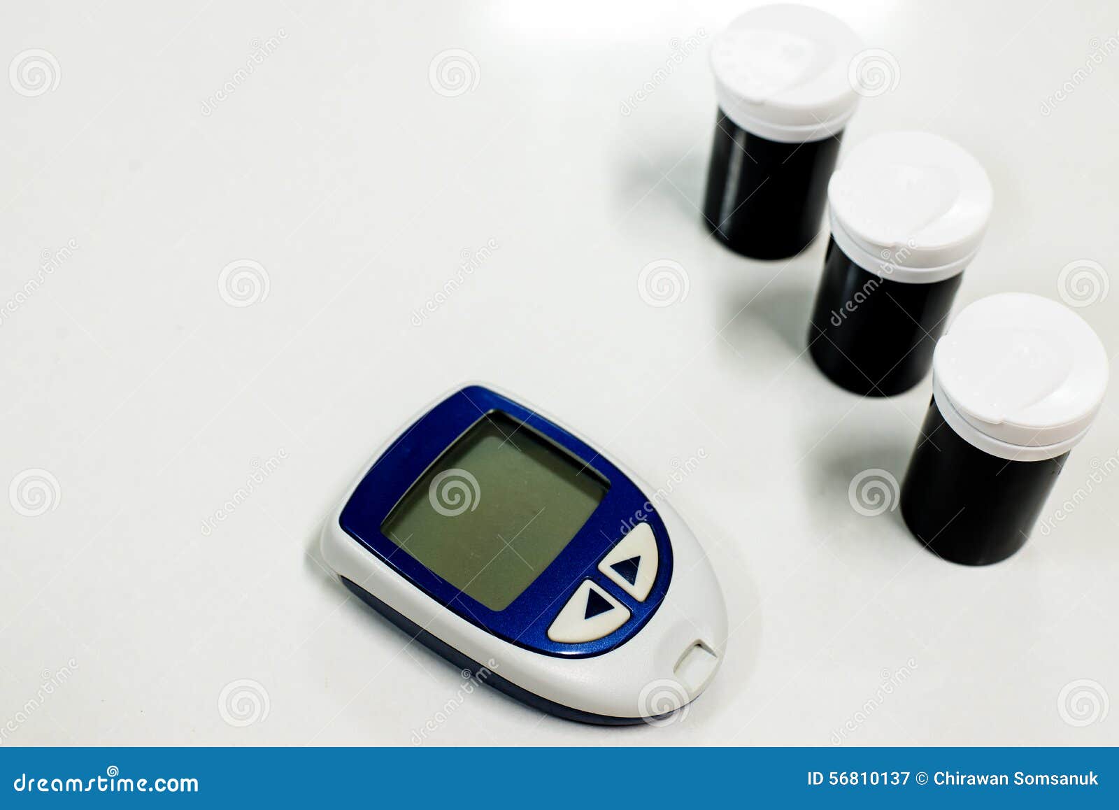 The Glucometer, Test Strips, Stock Image - Image of healthcare, file ...