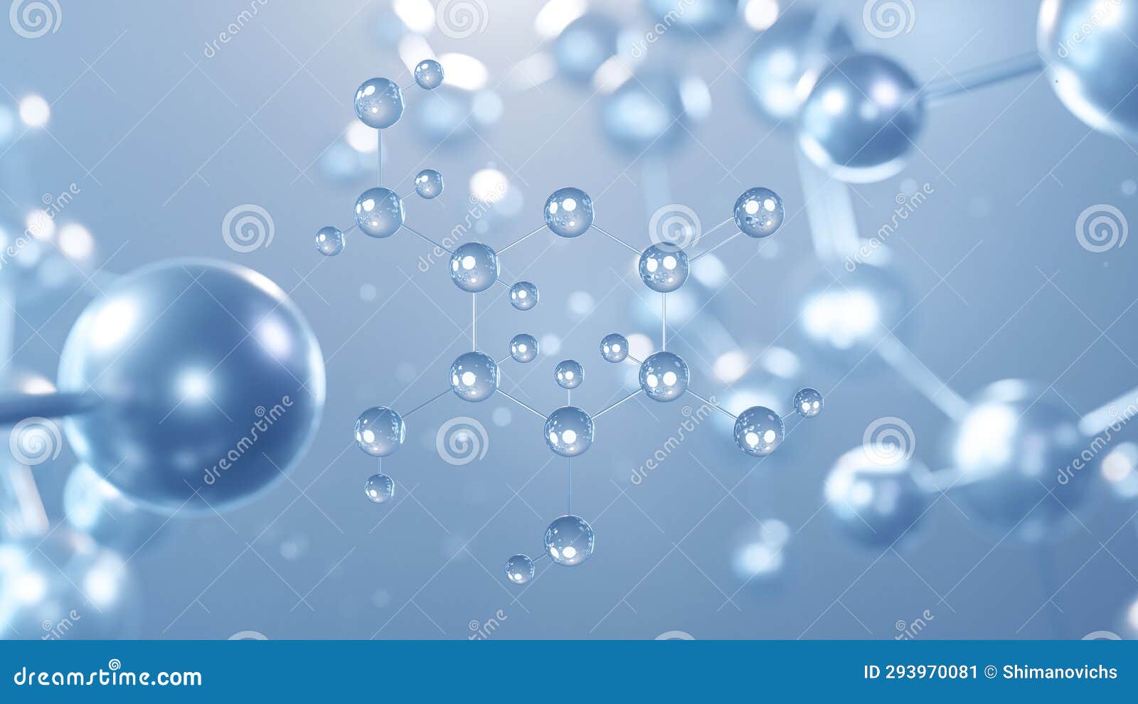 Glucono Delta-lactone Molecular Structure 3d, Flat Model, Food Additive ...