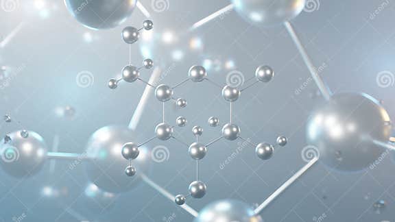 Glucono Delta-lactone Molecular Structure, 3d Model Molecule, Food ...