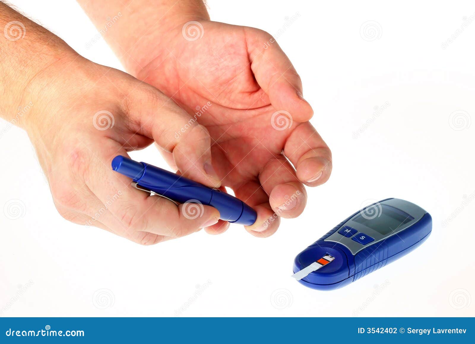 Glucose level blood test stock photo. Image of human, digital - 3542402