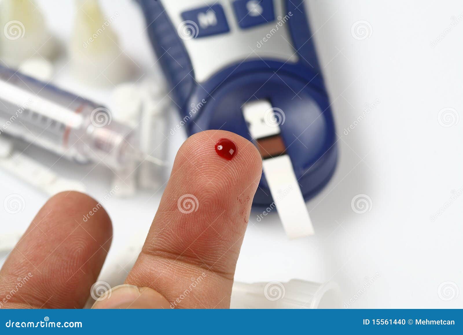 Glucose measurement stock photo. Image of blood, care - 15561440