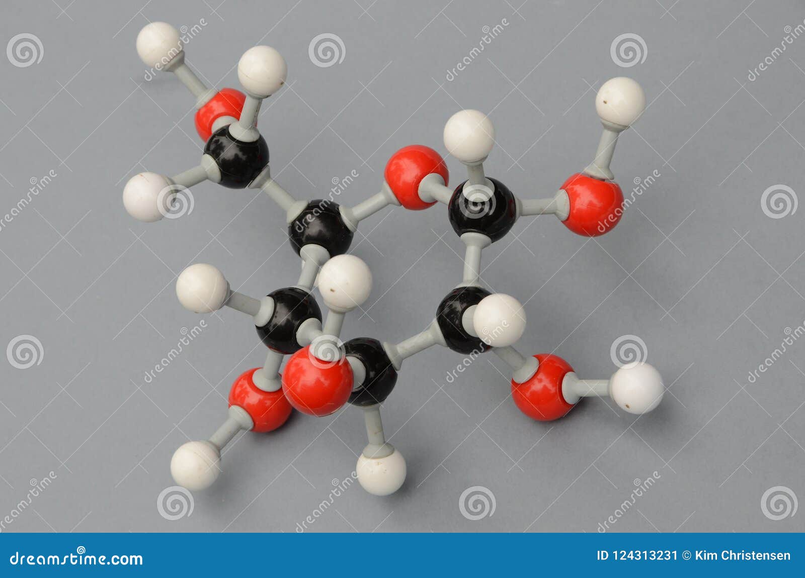 Sugar Molecule Model