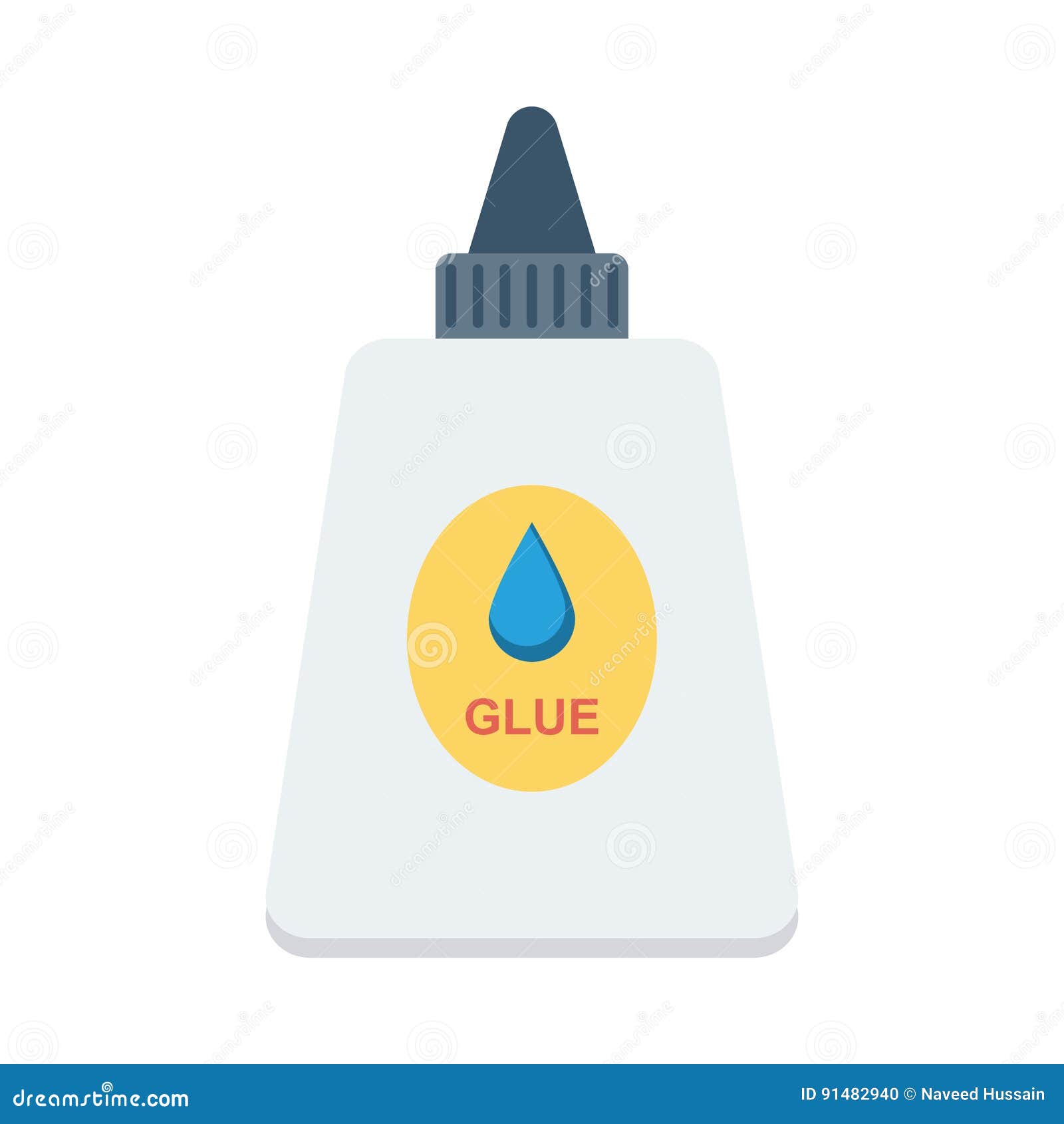 Glue Icon stock vector. Illustration of stick, sticky - 91482940