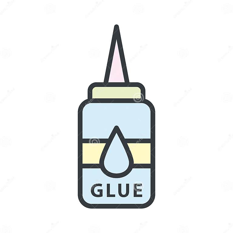 Glue Icon or Symbol Vector Design Templates Stock Vector - Illustration ...