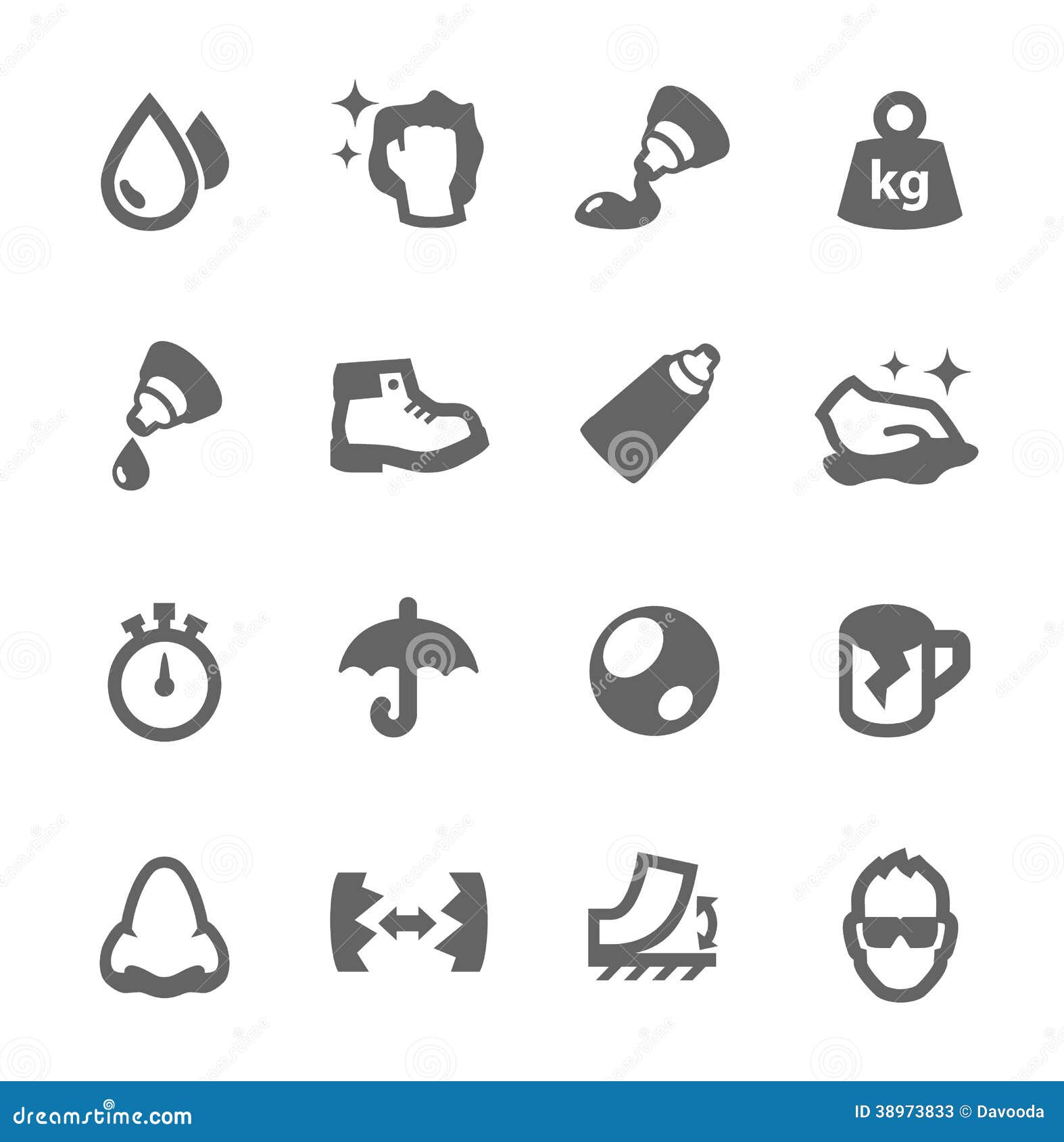 Glue icons stock vector. Illustration of container, group - 38973833