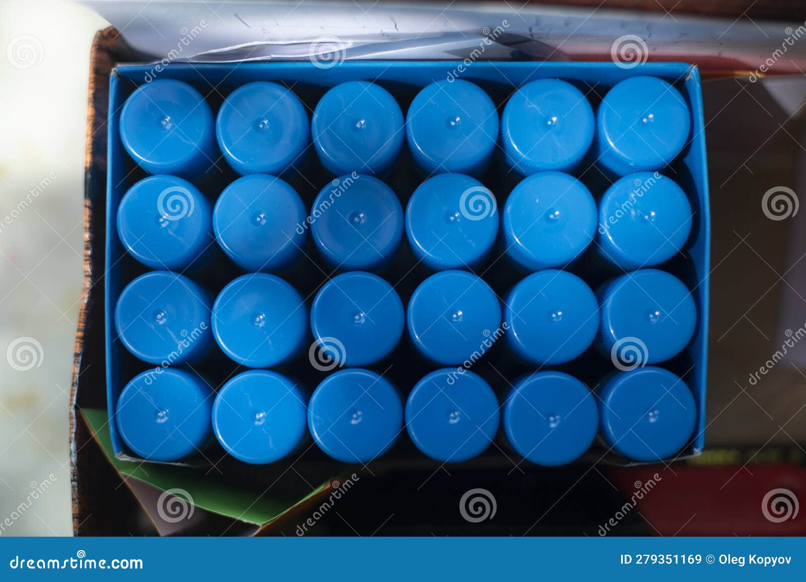 Glue in Package. Many Packs of Glue Stock Image - Image of green ...