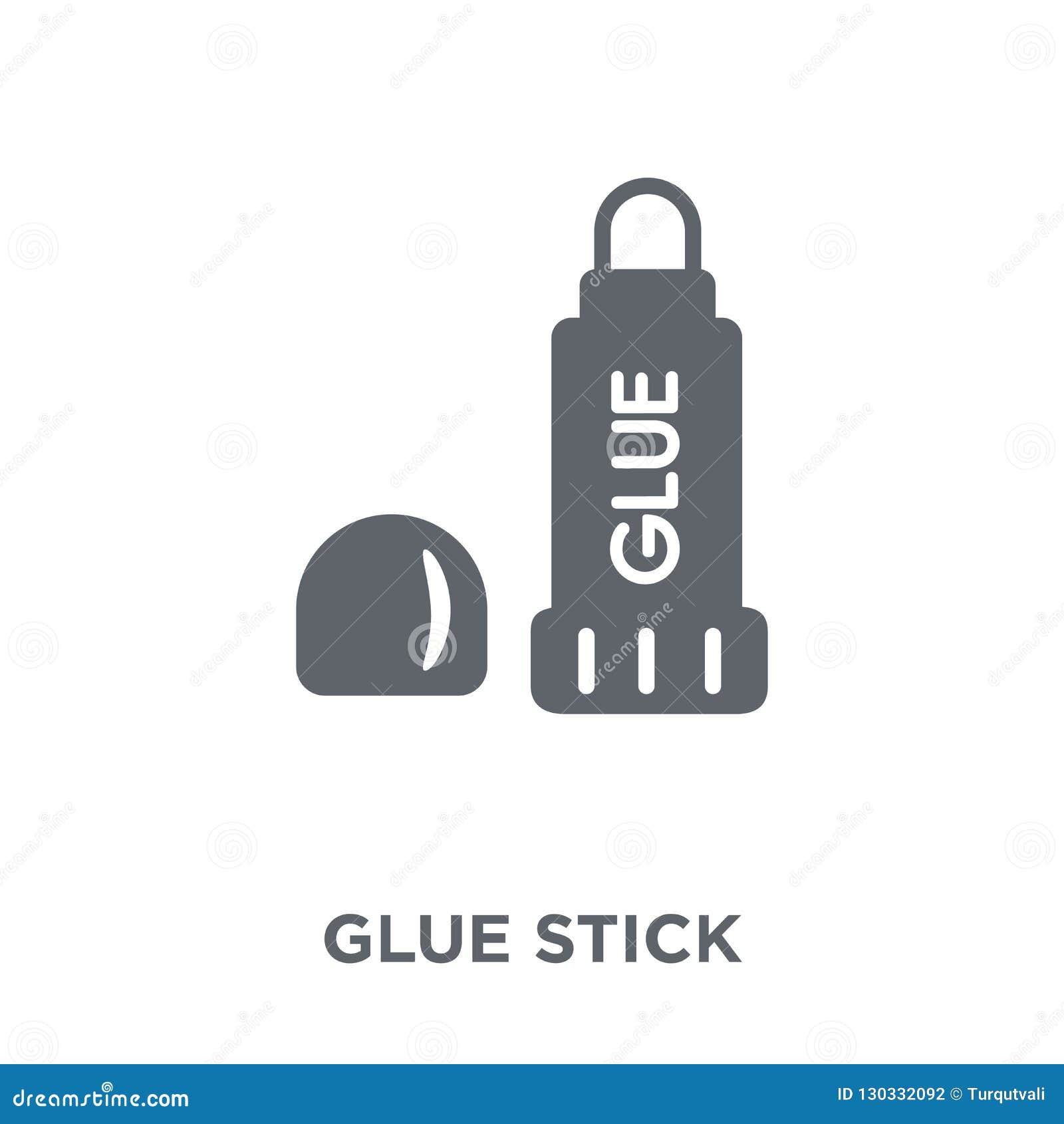 Glue Stick Icon from Sew Collection. Stock Vector - Illustration of ...