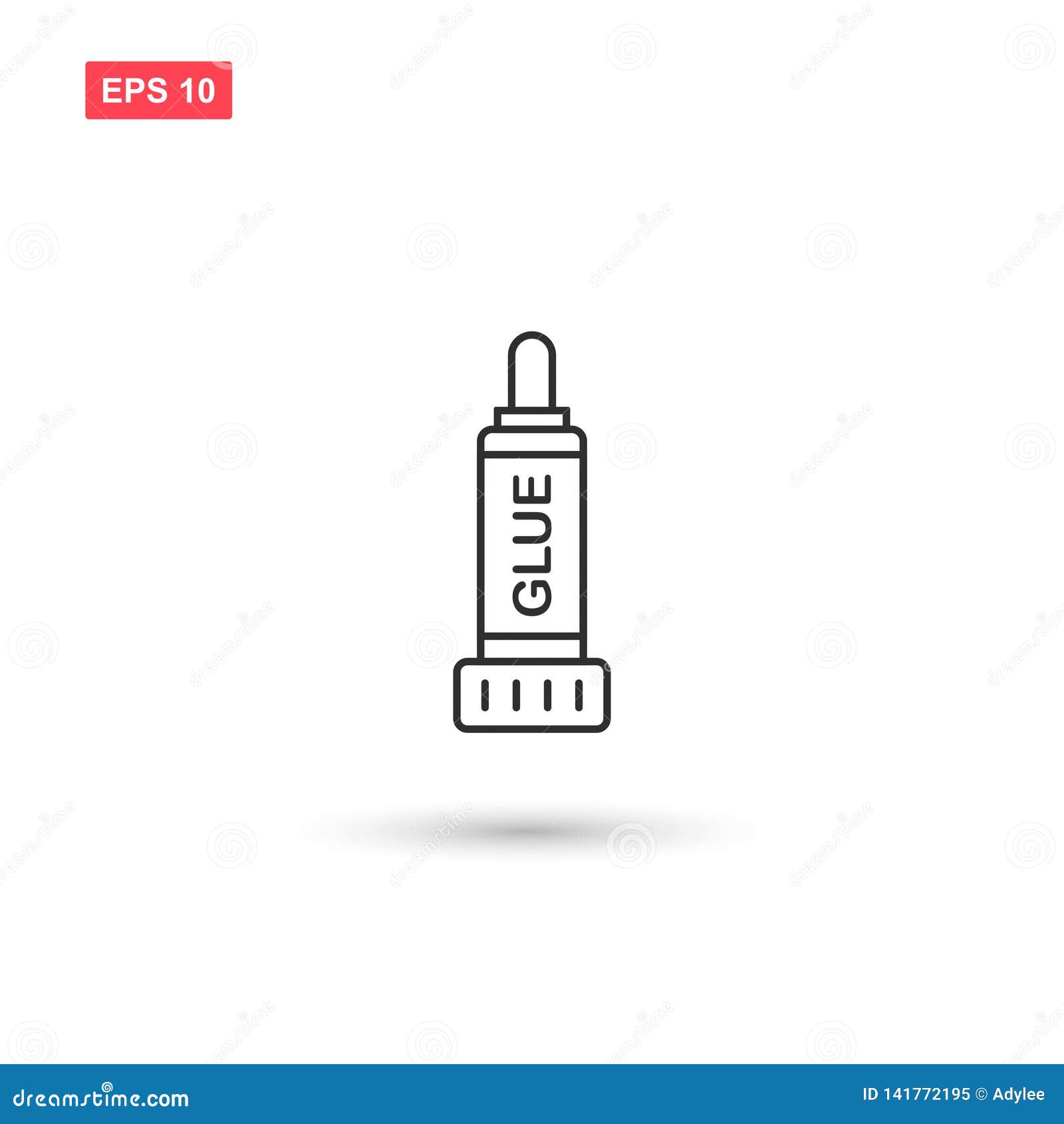 Glue Stick Icon Vector Isolated 3 Stock Vector - Illustration of ...