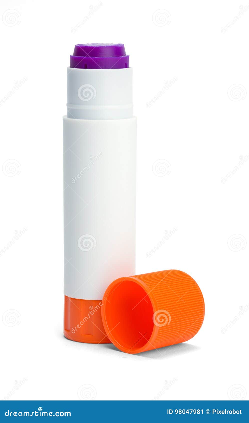 Glue Stick Open stock image. Image of blank, space, glue - 98047981