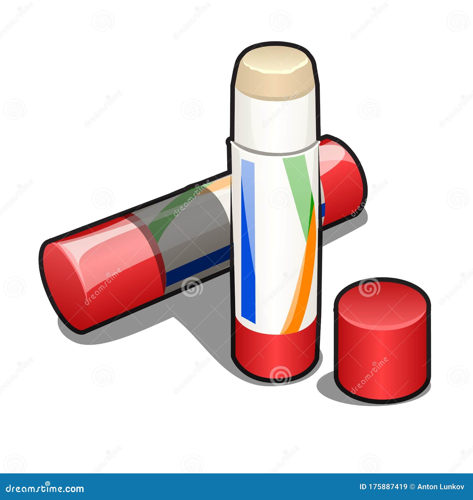 Glue Stick Icon, Cartoon Style Vector Illustration | CartoonDealer.com ... Glue Stick Icon, Cartoon Style Vector Illustration | CartoonDealer.com ...