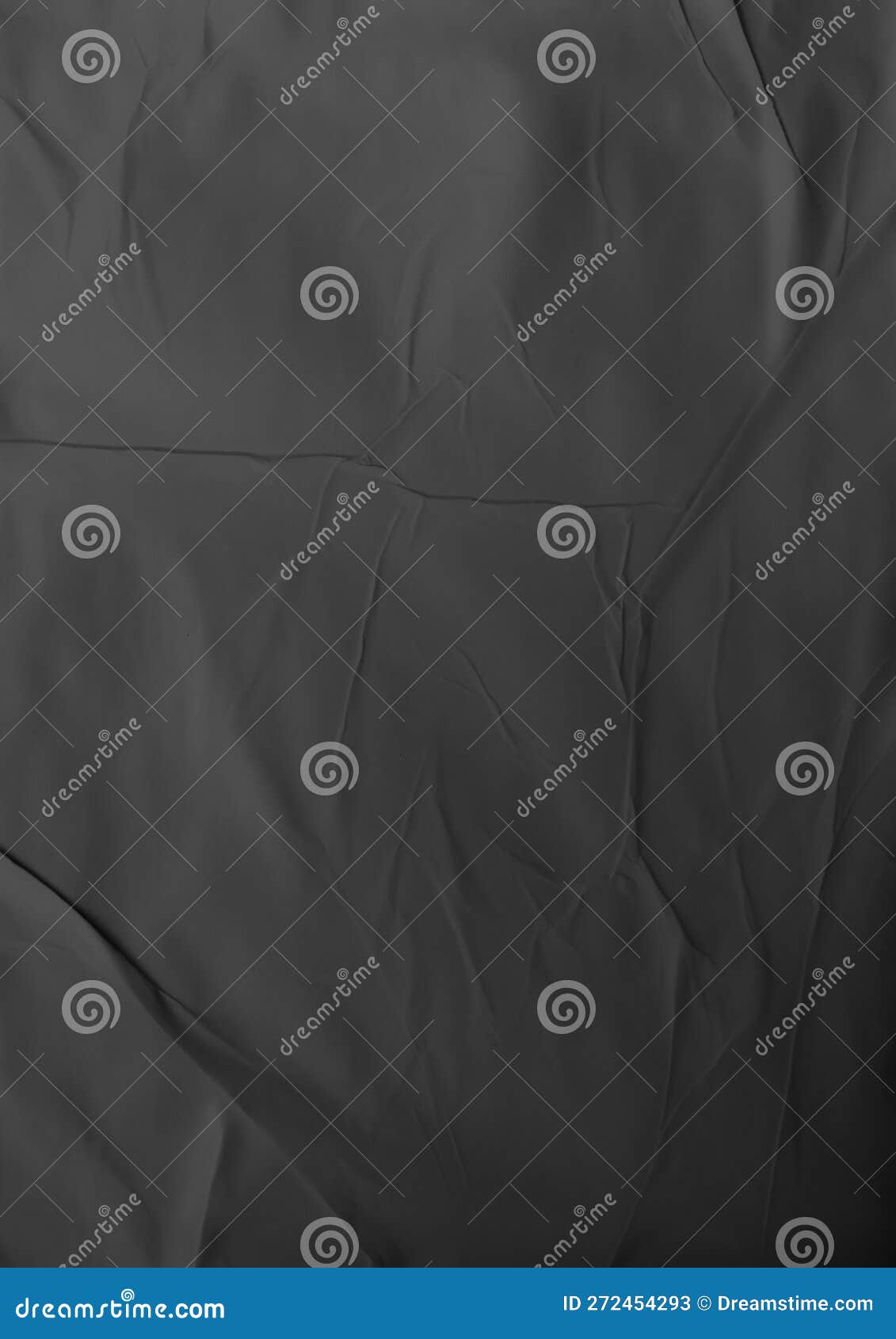 Black Glued, Wrinkled and Crumpled Paper Texture Stock Image - Image of ...