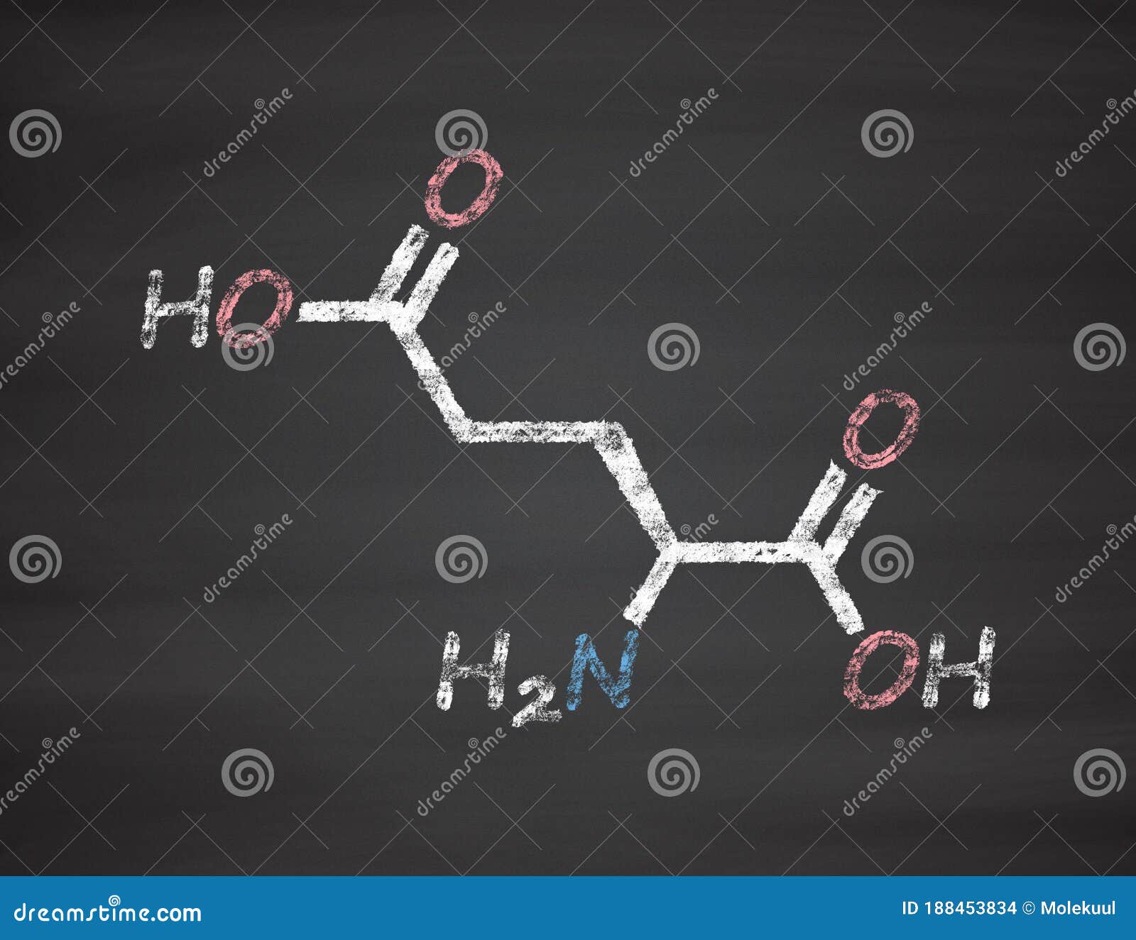 Glutamic Acid (l-glutamic Acid, Glu, E) Amino Acid and Neurotransmitter ...