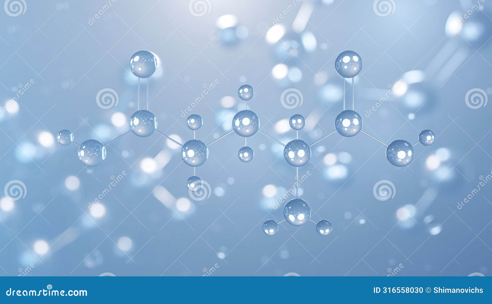 Glutamic Acid Molecular Structure 3d, Glutamate, Structural Chemical ...