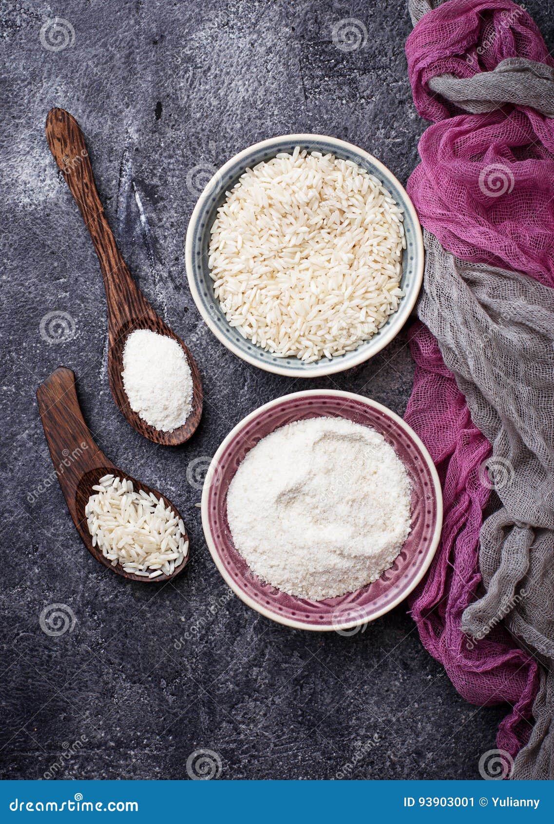 Gluten free rice flour stock image. Image of ingredient - 93903001