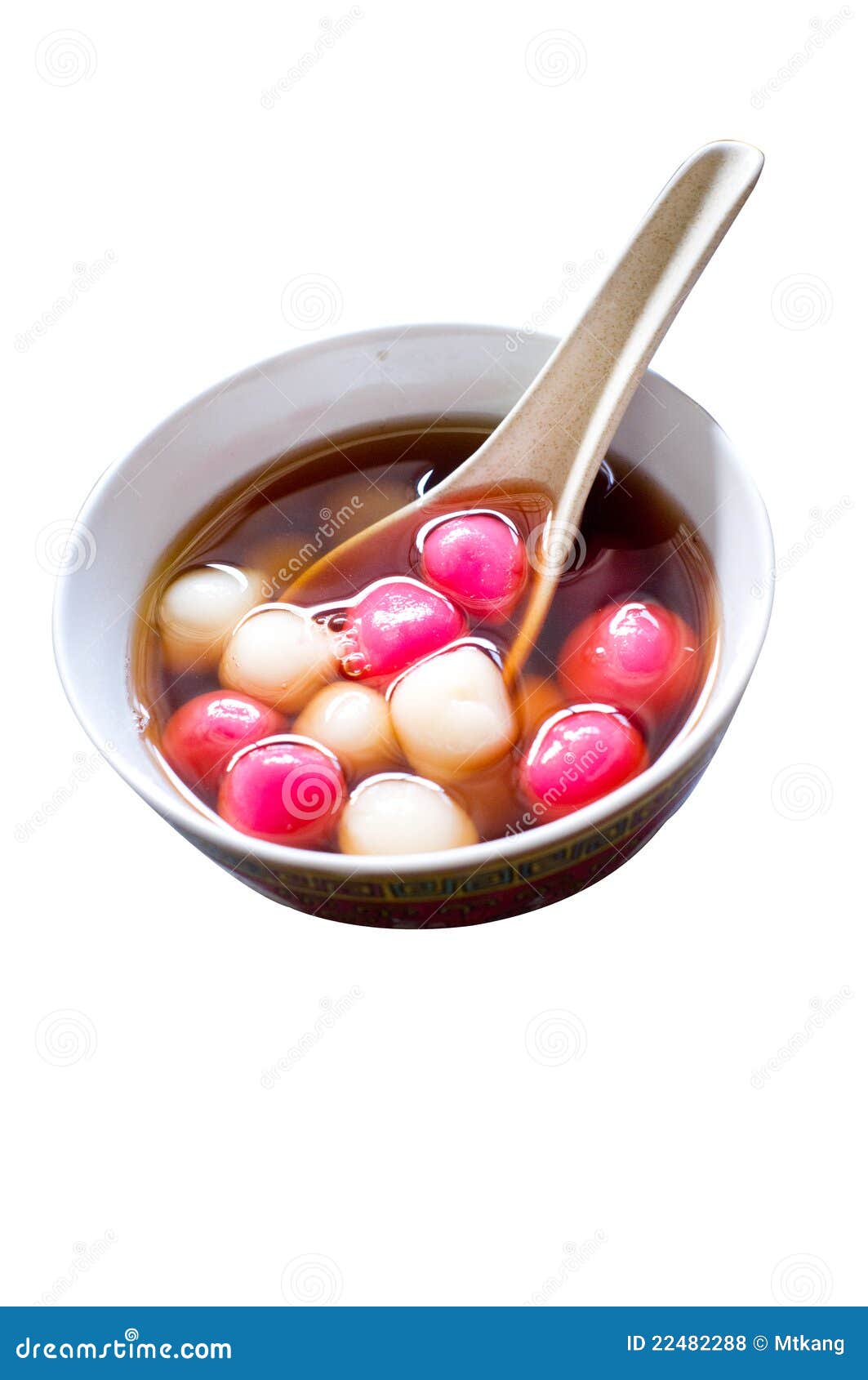 Glutinous Rice Balls stock photo. Image of desserts, bowl - 22482288