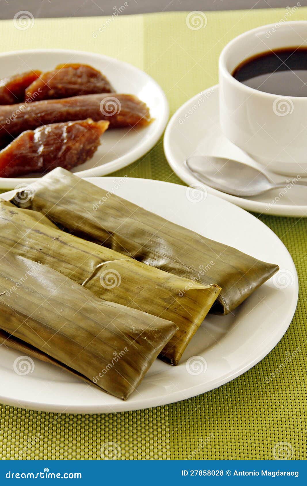 Glutinous rice cake stock photo. Image of breakfast, delicious - 27858028
