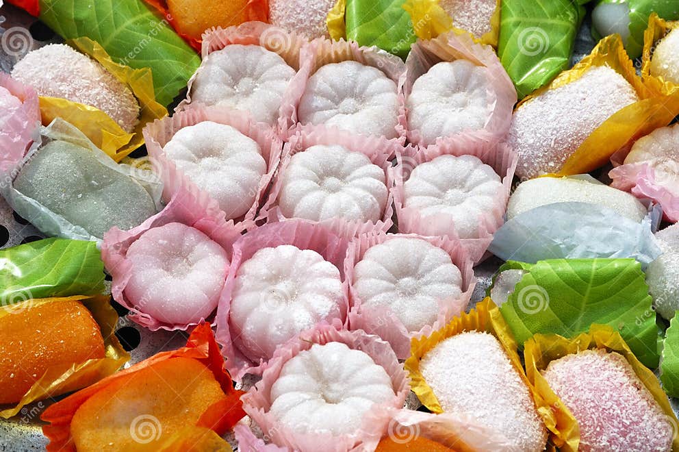 Glutinous rice cake stock photo. Image of heat, party - 5051044